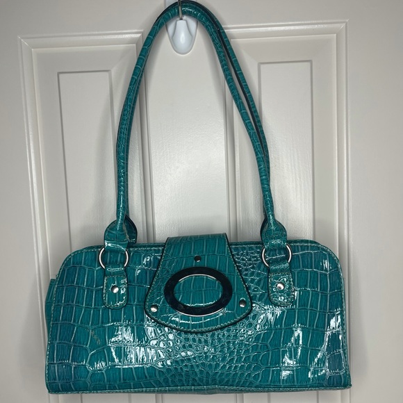 Payless | Bags | Payless Green Clutch Shoulder Bag Purse | Poshmark